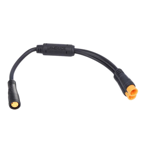 3 Pin Y-Splitter - 1 Female to 2 Male – Loomenade